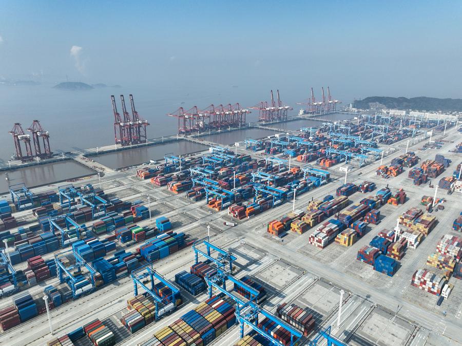 China's Yangtze River Delta posts 5.4 pct foreign trade growth in first ...
